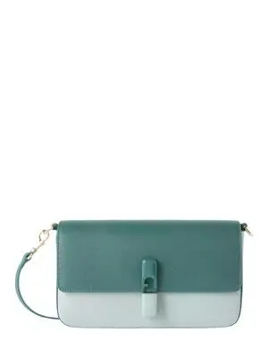 Furla Small Two-tone Crossbody Bag - Green