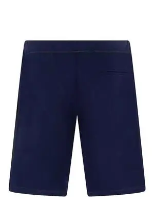 Fedeli Cotton Elasticated Drawstring Shorts - Blue