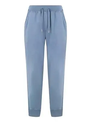 Fedeli Drawstring-waist Tapered Track Pants - Blue
