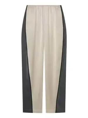 Nanushka Zoela Satin Track Pants - Neutrals