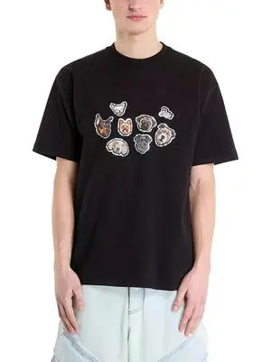 PATTA Graphic Print T-shirt - Black