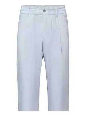 DRYKORN Pleated Elasticated-waistband Trousers - Blue