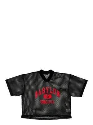 BABYLON Bb Uncivil V-neck T-shirt - Black