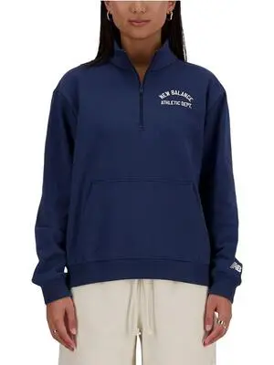 NEW BALANCE Athletic Dept. Quarter Zip Top - Navy