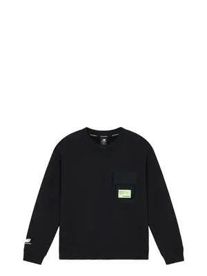 NEW BALANCE Cny Series 3d Pocket Pullover Hoodie - Black