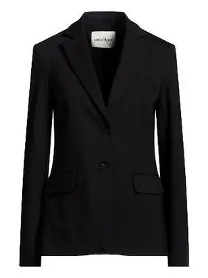 OTTOD'AME Single-breasted Blazer - Black