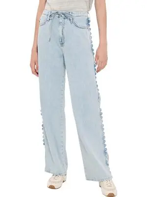 Rag & Bone Phoebe Drawstring Jeans - Alscallop