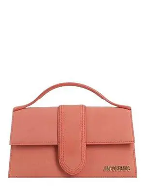 Jacquemus Il Grande Bambino Handbag In Cowhide - Brown