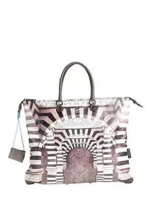 GABS Dark Calfskin Maxi Shopper Bag - Brown