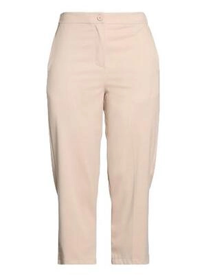 VICOLO Flannel Tapered Pants - Beige