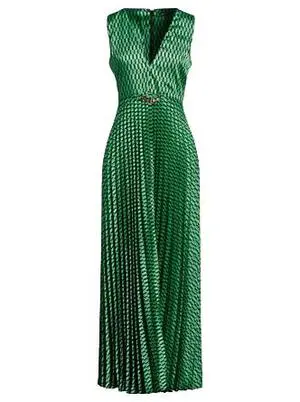 Liu Jo Pleated Maxi Dress - Green