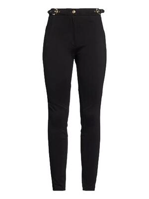 Versace Viscose, Polyamide, Elastane Skinny Pants - Black