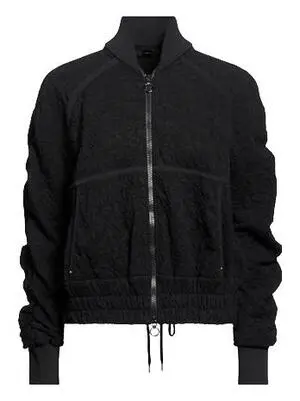 High Bomber Jacket In Jacquard - Black