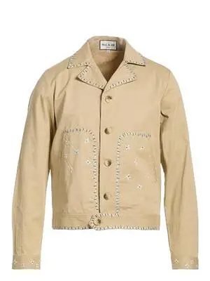 Paul & Joe Embroidered Cotton Gabardine Jacket - Beige