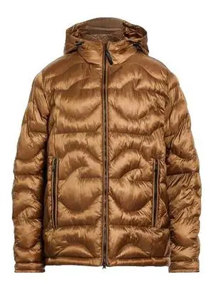 Paul & Shark Quilted Nylon Jacket With Zip Pockets - Brown