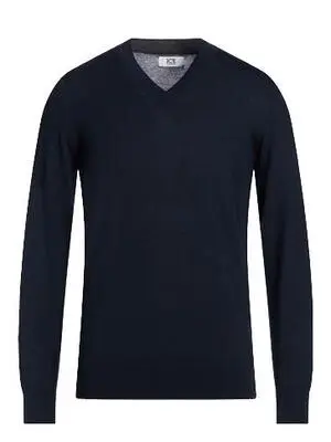 Iceberg Wool V-neck Sweater - Navy