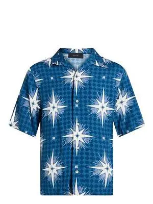 Amiri Shirt Size Viscose - Blue