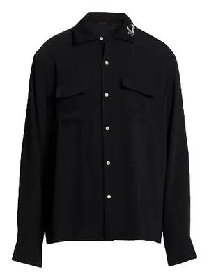 Amiri Shirt Size Polyester - Black