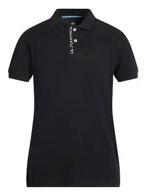 LA MARTINA Polo Shirt Size Cotton - Black