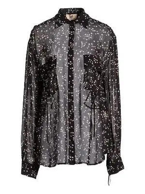 ANIYE BY Chiffon Shirt - Black