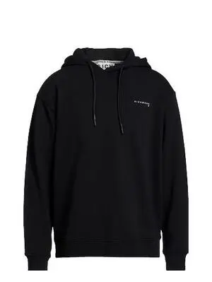 RICHMOND X Cotton Polyester French Terry Hooded Sweatshirt - Black