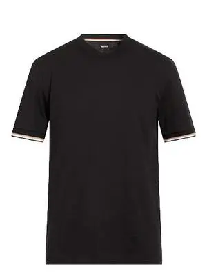 BOSS T-shirt Size Cotton - Black