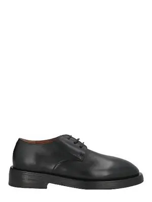 Marsèll Calfskin Lace-up Derby Shoes - Black