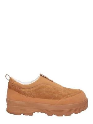 Diemme DIEMME Badia Basso Shearling Lined Slip-On Sneakers Camel