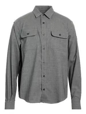 Paul & Shark Shirt Size Polyester, Wool, Elastane - Grey