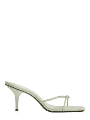 REFORMATION REFORMATION Cooper Heeled Sandal Green