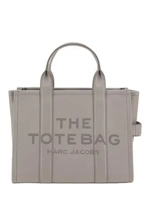 Marc Jacobs The Medium Tote Leather Handbag Grey