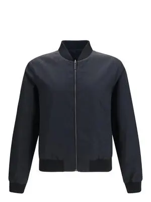 Gucci Reversible Zip Jacket In Silk Faille - Black