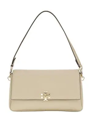 Tory Burch Tory Burch Small Charlie Shoulder Bag Cream