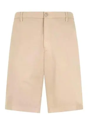 Fedeli Zip-fastening Shorts - Neutrals