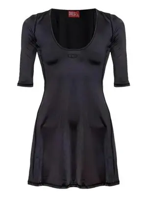DIESEL® D-elphin Mini Dress - Black