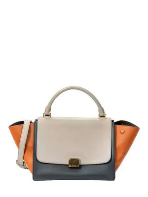 Celine Celine Trapeze Shoulder Bag Grey