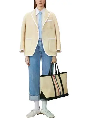 Thom Browne Turn-up Jeans - Blue