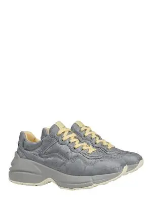 Gucci Gucci GG Rhyton Sneakers Gray