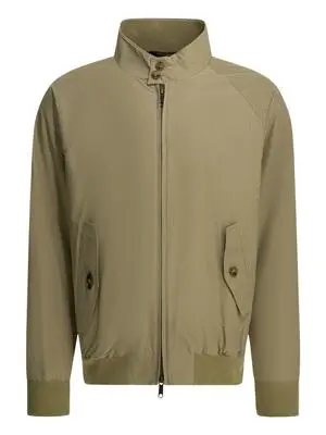 BARACUTA Turtleneck Jacket - Brown