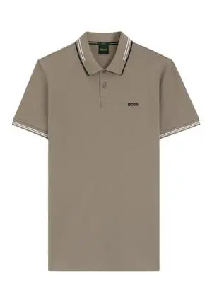 HUGO BOSS Hugo Boss Tipped Collar Stretch Polo Shirt