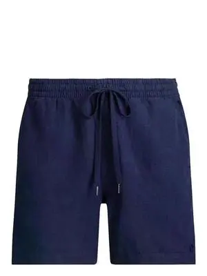 Polo Ralph Lauren Embroidered Drawstring Shorts - Blue
