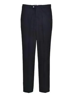 Brunello Cucinelli Tailored Pressed Crease Trousers - Blue