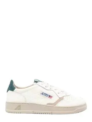 AUTRY Medalist Panelled Leather Sneakers - Neutrals