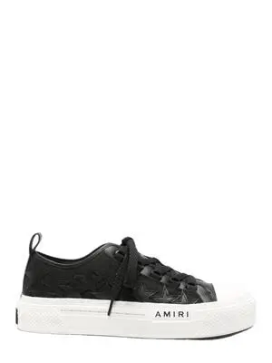 Amiri Stars Court Sneakers - Black