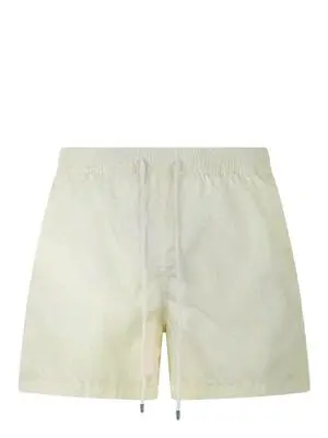 Fedeli Patterned Swim Shorts - Yellow