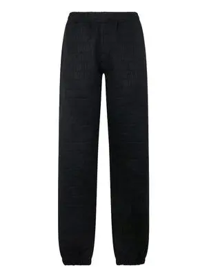 Moschino Jacquard Track Pants - Black