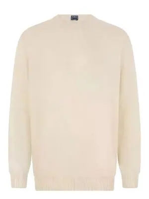 Fedeli Cashmere Crew Neck Sweater - Neutrals