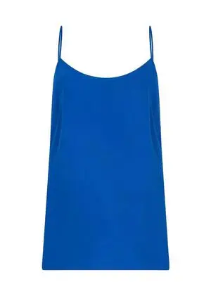 Alberta Ferretti Sleeveless Spaghetti-strap Top - Blue