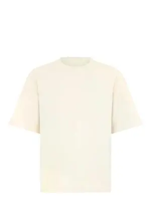 Fedeli Crew-neck Short-sleeve T-shirt - Neutrals