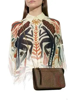 Etro Arnica Shoulder Bag - Brown